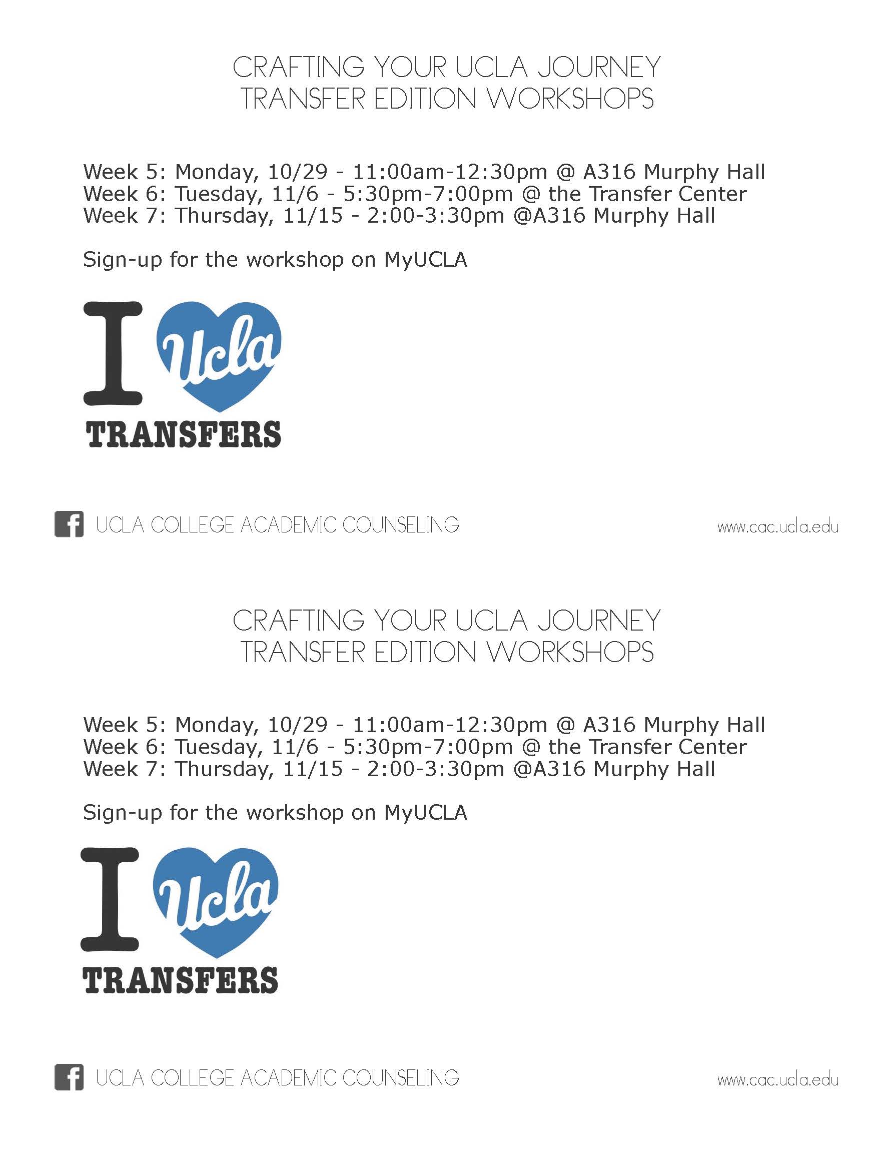 Crafting Your UCLA Journey - UCLA Asian American Studies